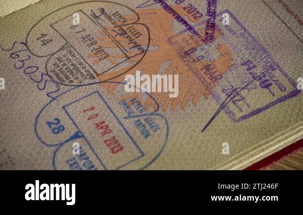 Passport inside stamp Stock Videos & Footage - HD and 4K Video Clips ...
