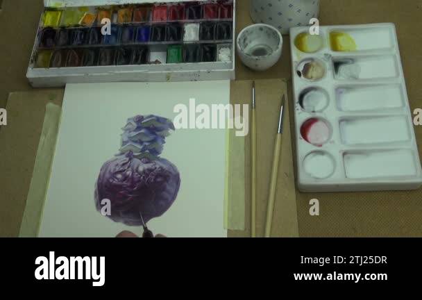 Study painting Stock Videos & Footage - HD and 4K Video Clips - Alamy