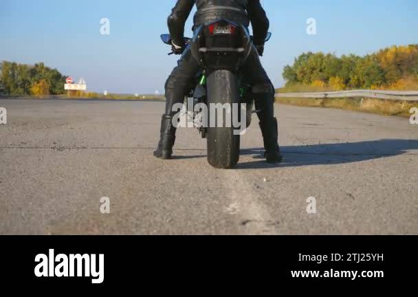 Man and motorcycle helmet and rear view Stock Videos & Footage - HD and ...