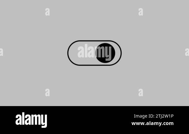 Light mode and dark mode switching button animation 4k seamless loop ...