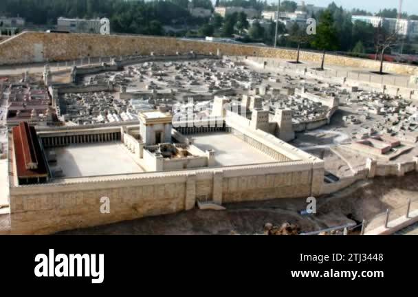The holyland model of the second temple Stock Videos & Footage - HD and ...