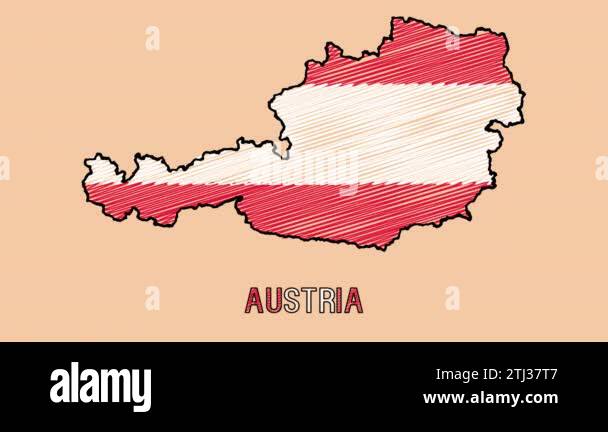 Vector map of austria Stock Videos & Footage - HD and 4K Video Clips - Alamy