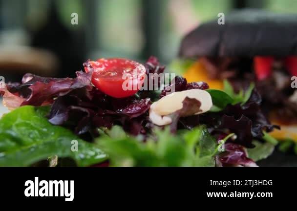Nikita restaurants approved spider salad Stock Videos & Footage - HD ...