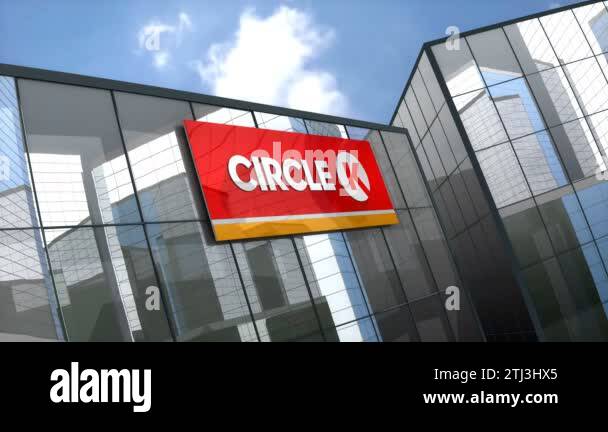 August 2019, Editorial use only, 3D animation, Circle K Stores Inc ...
