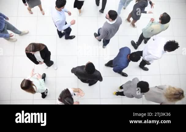 Large group people meet in Stock Videos & Footage - HD and 4K Video ...
