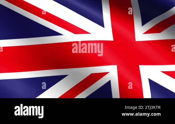 Flag of the United Kingdom Of Great Britain and Northern Ireland, also ...