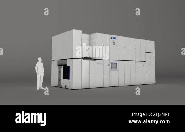 September 2022, Editorial artist 3D animation rendering ASML advance ...