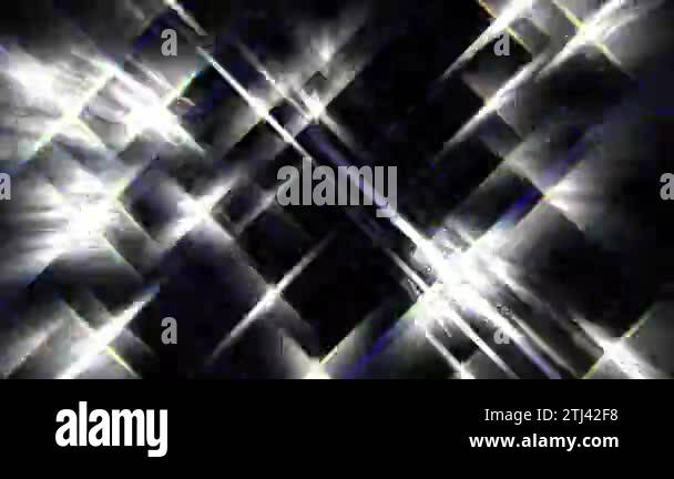 Soft blur fast motion blinking star animation background. 2D computer ...