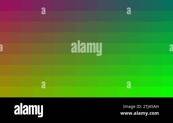 Animated tiles grid gradient colors moving animation background. Loop pingpong color changing of ...