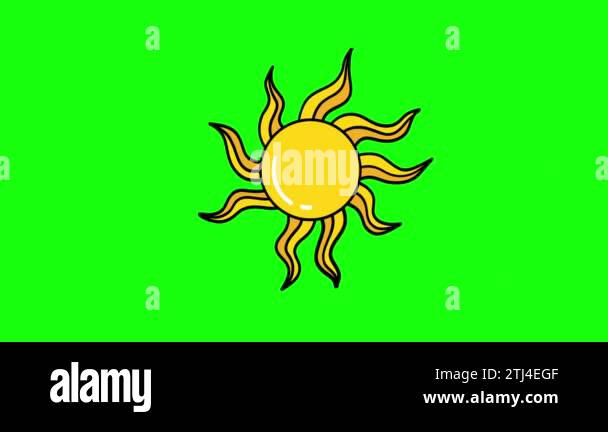 Poster green background sun Stock Videos & Footage - HD and 4K Video ...