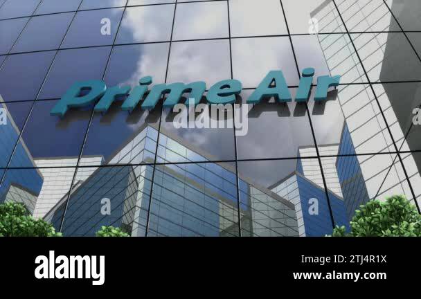 June 2022, Editorial use only, 3D animation, Amazon Prime Air logo on ...