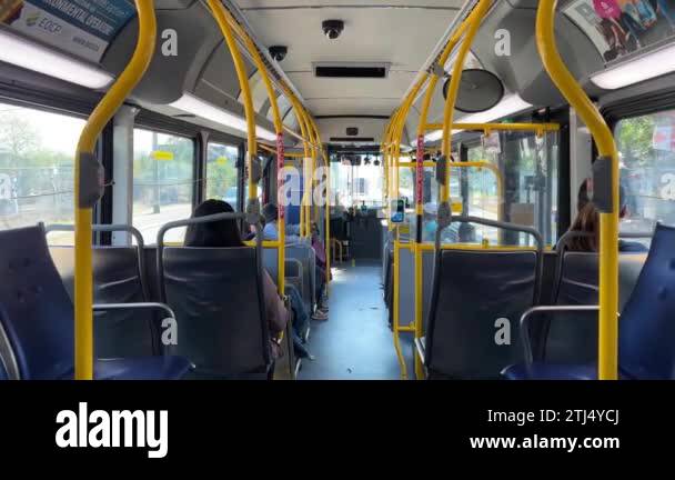 Empty bus seat from back Stock Videos & Footage - HD and 4K Video Clips ...