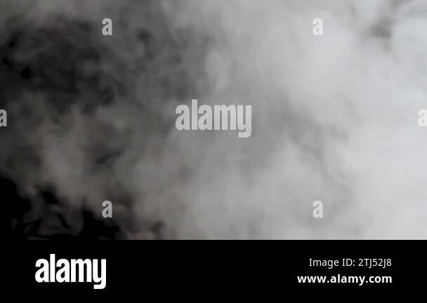 Smoke or vapor explosion with Alpha channel. Realistic clouds rise up ...