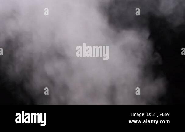 Realistic smoke or vapor clouds rise up, use in composite and video ...