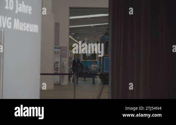 May 8, 2022, Munich, Germany. MVG Museum. MVG Munchner ...