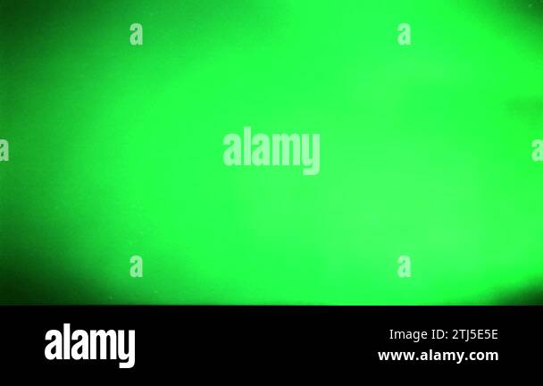 Chromakey with retro effect. Effect of an old TV with interference ...