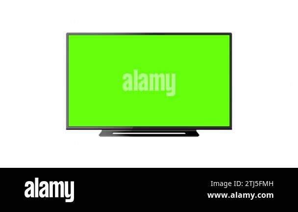 Modern TV Monitor With Stand Green Screen Animation Zoom in LED ... Modern TV Monitor With Stand Green Screen Animation Zoom in LED ...