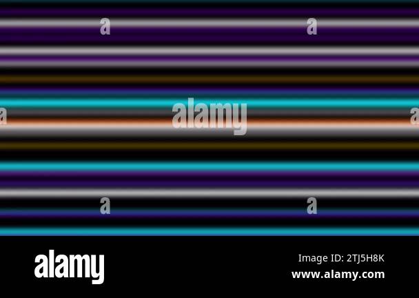 Colored lines on a black screen. Stock abstract video with changing ...
