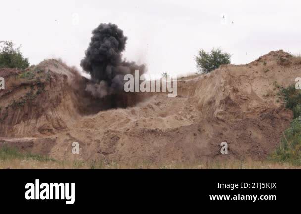 Fireball explosion, realistic fire explosion, time bomb, timer counting ...