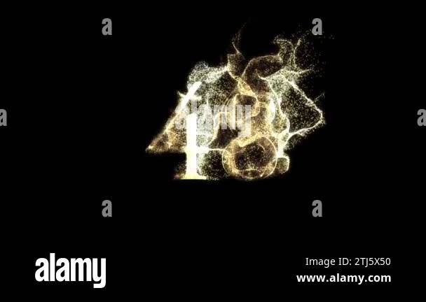 Golden number 48 from particles, numbering, forty eight, golden numbers ...