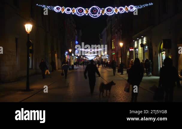 Krakow illumination lights beautiful Stock Videos & Footage - HD and 4K ...