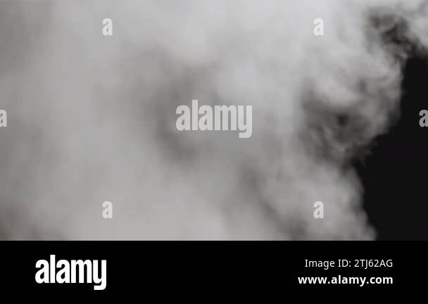 Smoke or vapor explosion with Alpha channel. Realistic clouds rise up ...