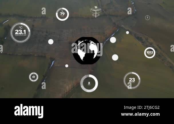 agriculture smart farming technology - industry 4.0.Concept Harvesting ...