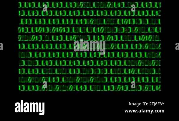 Digital world data space number text background. Moving binary ...