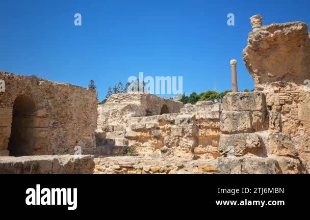 Archaeological site of carthage tunisia Stock Videos & Footage - HD and ...