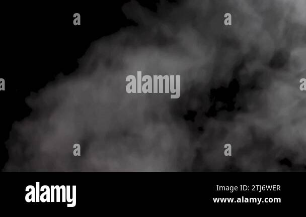 Smoke or vapor explosion with Alpha channel. Realistic clouds rise up ...