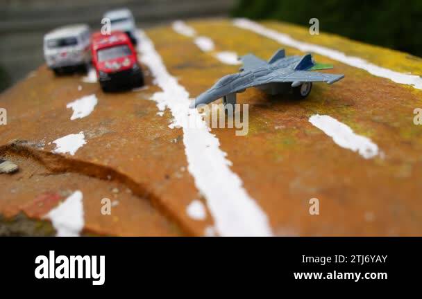 aircraft on the runway. combat fighter. military jet aircraft parked on ...