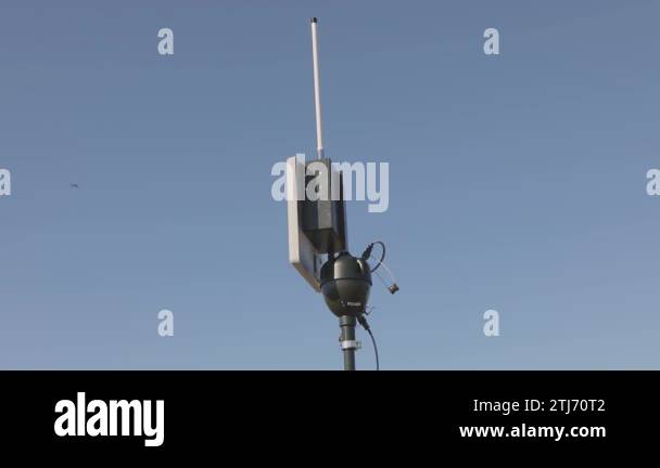 UAV ground antenna. Drone antenna. Rotating UAV antenna. Antenna ...