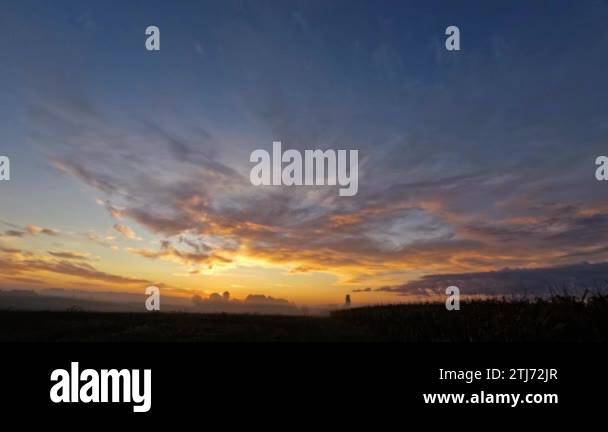Sunrise valley with beautiful sun light and scenic trees Stock Videos ...