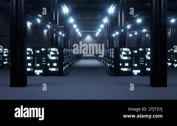Hall in data center server Stock Videos & Footage - HD and 4K Video Clips - Alamy
