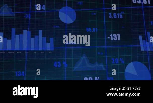 Animation of 6g text, scope scanning and data processing over circuit board. Global connections ...