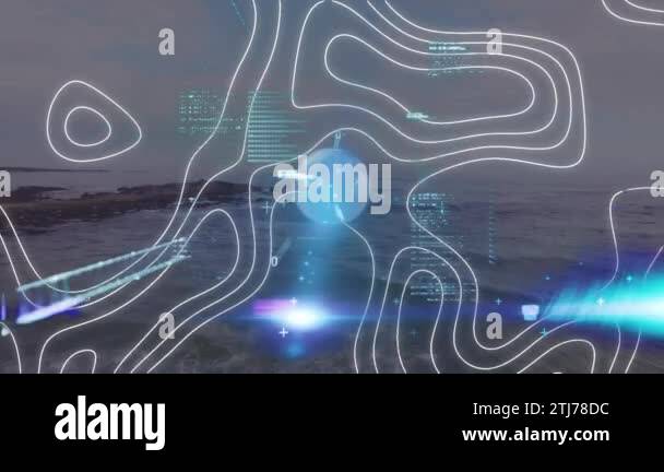 Ocean topography map waves Stock Videos & Footage - HD and 4K Video ...