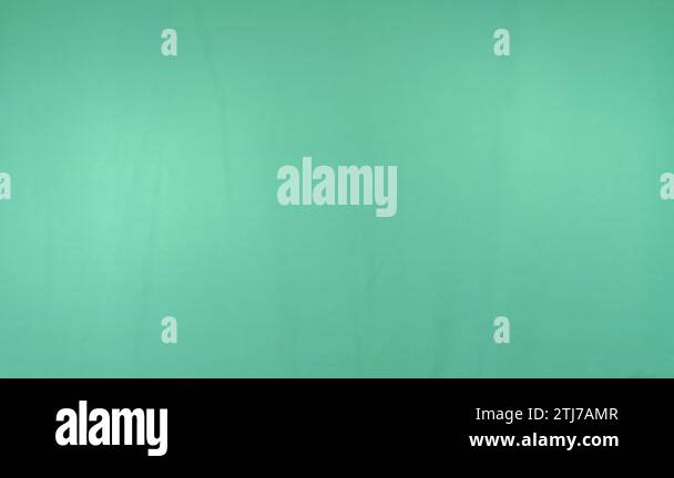 Female Hand Showing Thumb Down on Empty Isolated Green Chroma Key ...