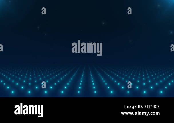 Perspective Grid With Depth Of Field Effect Dof Seamless Loop Glowing Neon Grid Moving 4410
