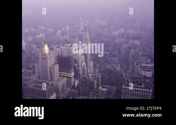 New York, United States may 1975: Chrysler Building view from South ...