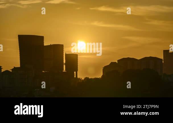 PUTRAJAYA, MALAYSIA - Sept 12, 2022: Timelapse footage of Malaysian ...