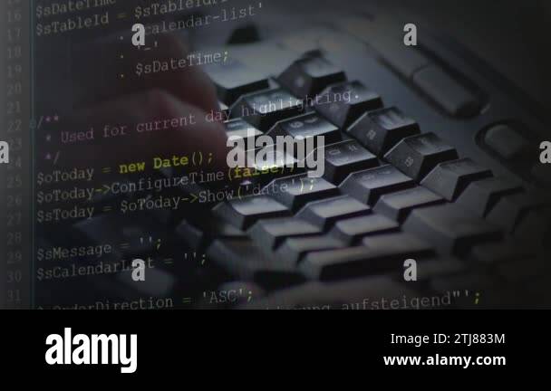 Typing Php Code On Screen By Web Developer And Php Developer Shows Computer Screen With Source