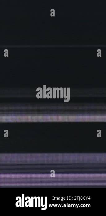 Vertical video. Digital glitch. Distortion noise. Computer damage ...