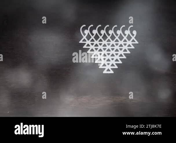 Yantra. Special Hindu Symbol. Saraswati Pooja Stock Video Footage - Alamy