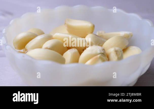 Garlic slice not food not dish Stock Videos & Footage - HD and 4K Video ...