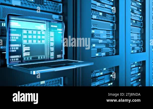 Data Breach Warning Error Alert Text On Computer Screen Entering Login And Password On Server