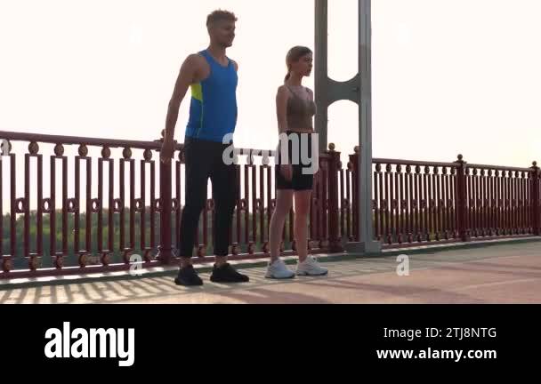 Man standing woman crouching on Stock Videos & Footage - HD and 4K ...