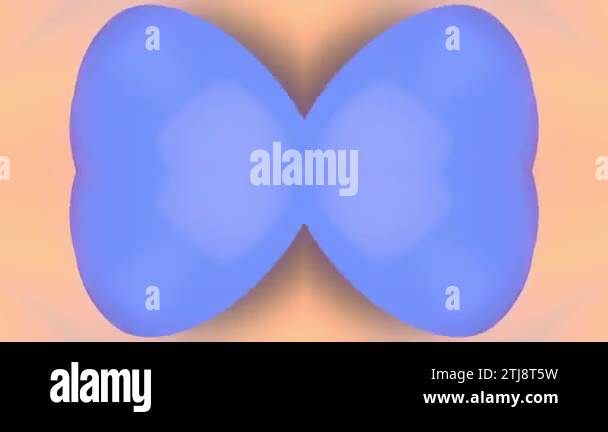 Magic symmetrical pattern of colorful rotating geometric shapes. 3d ...