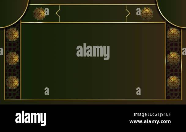 animated islamic template For Quranic recitations , islamic background ...