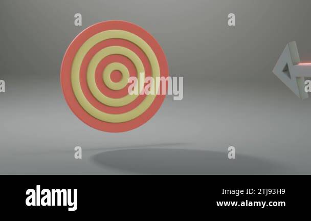 Target 3d icon vector illustration target with Stock Videos & Footage ...