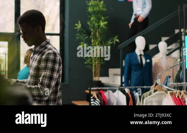Buying clothing material Stock Videos & Footage - HD and 4K Video Clips - Alamy